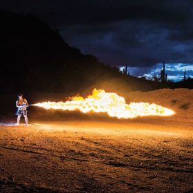 X15: Handheld Flamethrower, 50ft Range | Throwflame