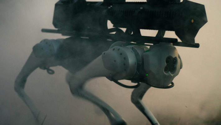 Thermonator Flamethrower Robot Dog | Throwflame.com