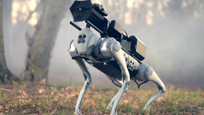 Thermonator Flamethrower Robot Dog | Throwflame.com